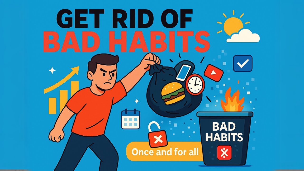 English Podcast For Learning English | GETTING RID OF BAD HABITS - YouTube