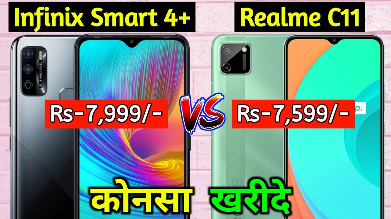 Infinix Smart 4 Plus VS Realme C11 - YouTube