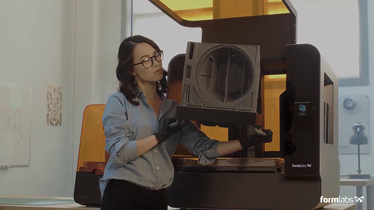 Form 3 and Form 3L : Low Force Stereolithography - YouTube