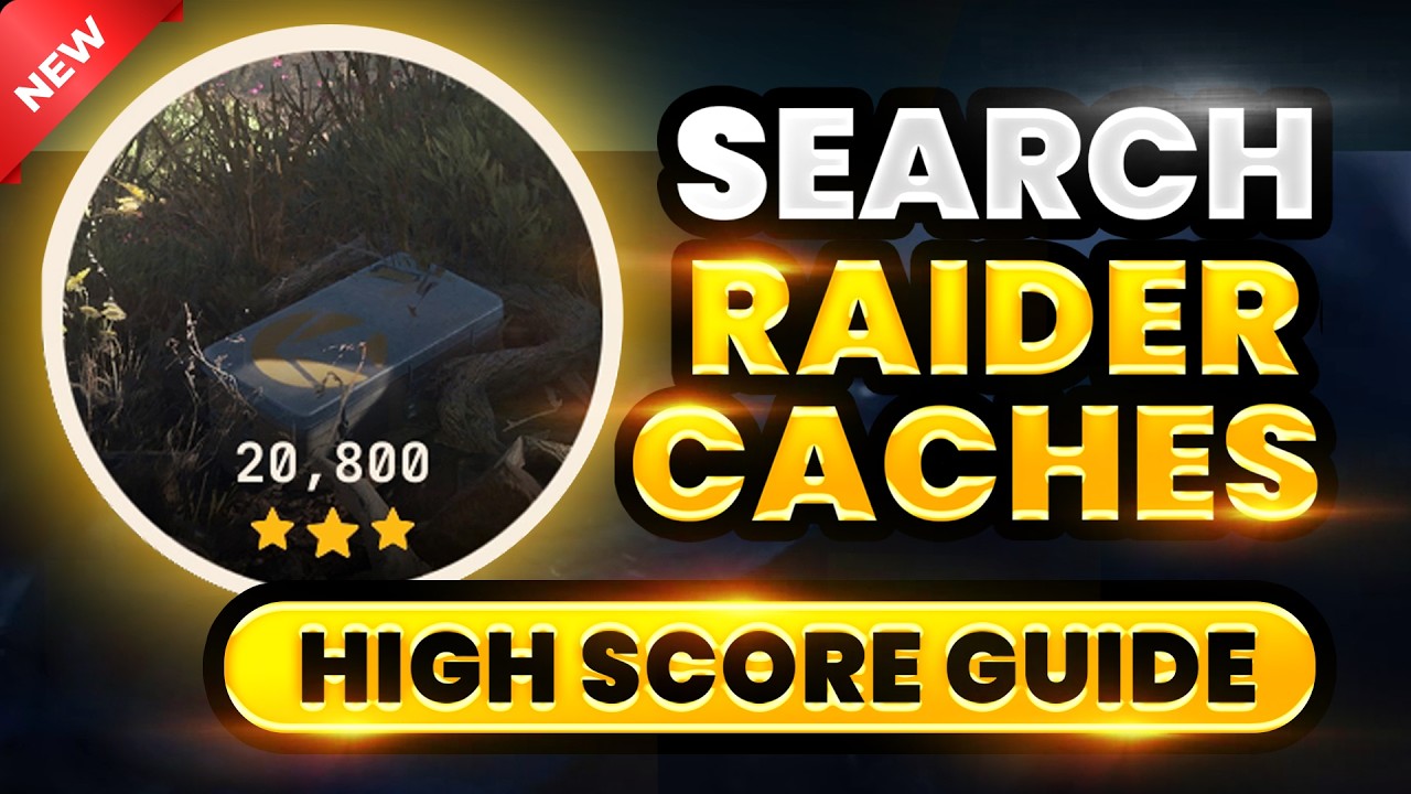 Search Raider Caches Trial EASY High Score Guide | Arc Raiders Trials ...