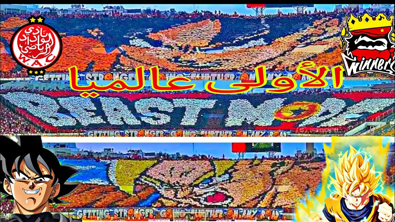 Tifo ultras winners l wydad vs simba _reaction - YouTube