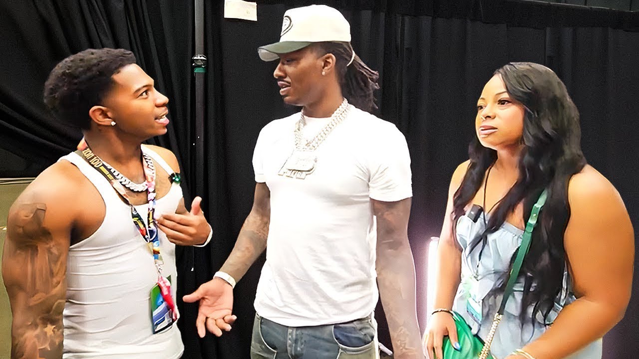 Duke Dennis Caught Rizzing Deshae Mom On Stream - YouTube