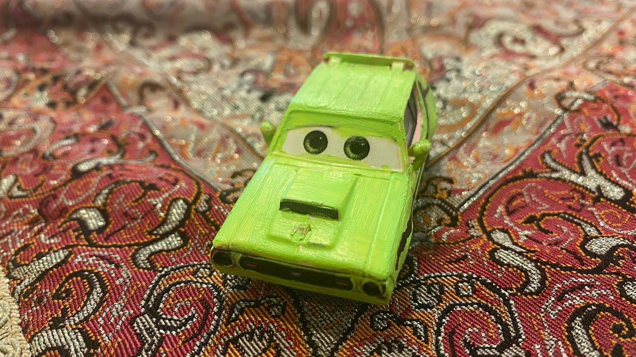 Disney Pixar COTR Diecast BJ Gasslam (Salt Flats Racer) - YouTube