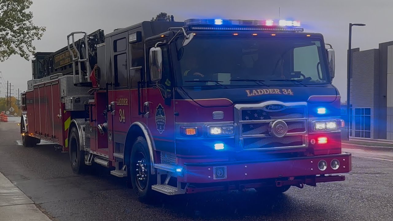 (TILLER RESPONSE) Multiple South Metro Fire units arriving on scene ...