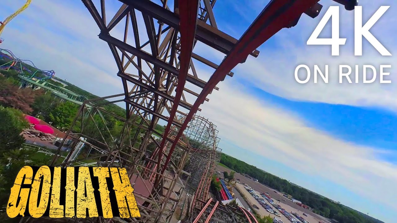[4K-On Ride] Goliath - Six Flags Great America - YouTube