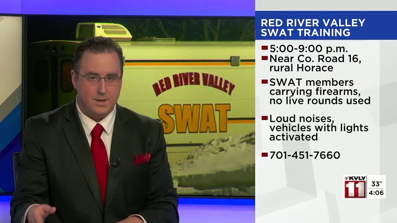 Red River Valley SWAT training on Thursday - YouTube