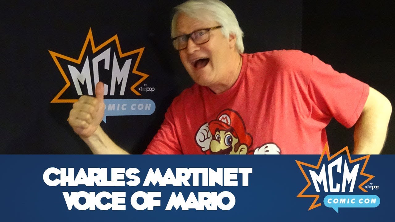 Charles Martinet, AKA The Voice of Mario Interview - YouTube