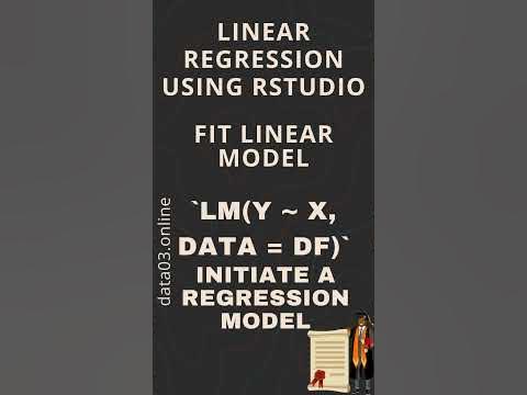 Data Analysis in RStudio, Learn about linear Regression. #youtubeshorts #shorts #viral #Ik - YouTube