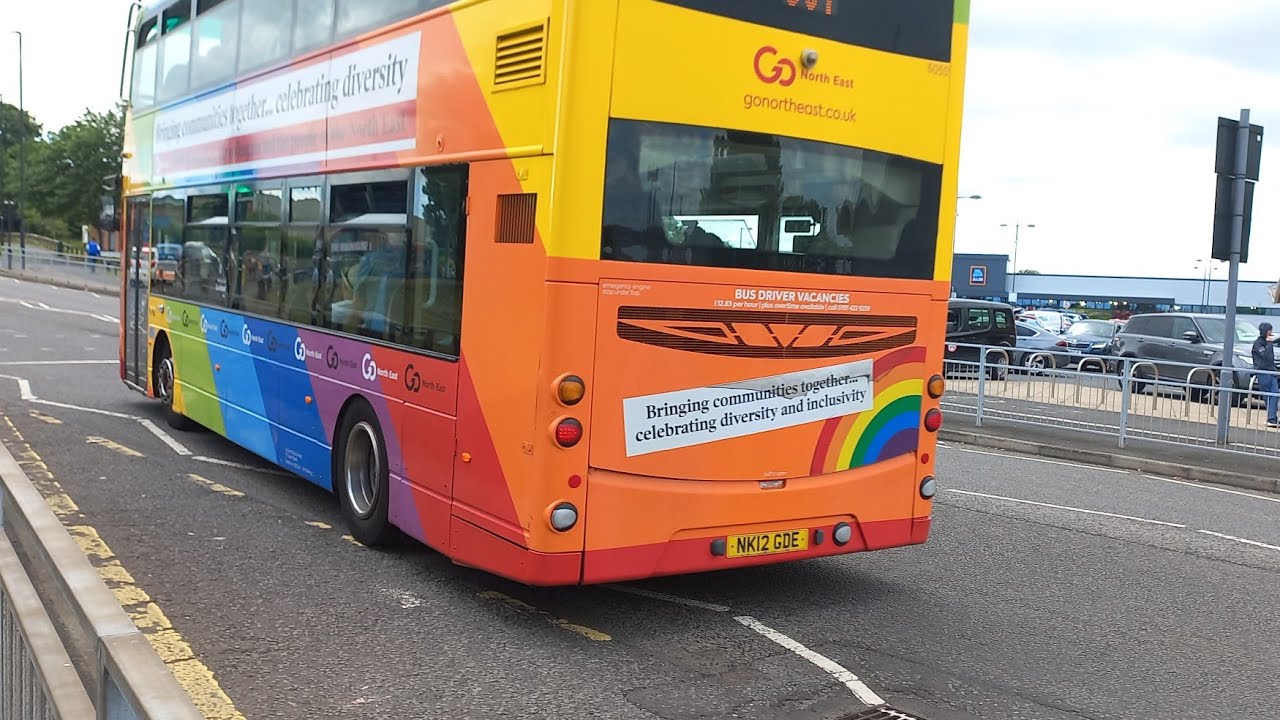 *THE BEST BUS EVER* Go North East Celebrating Diversity 6050/NK12 GDE ...
