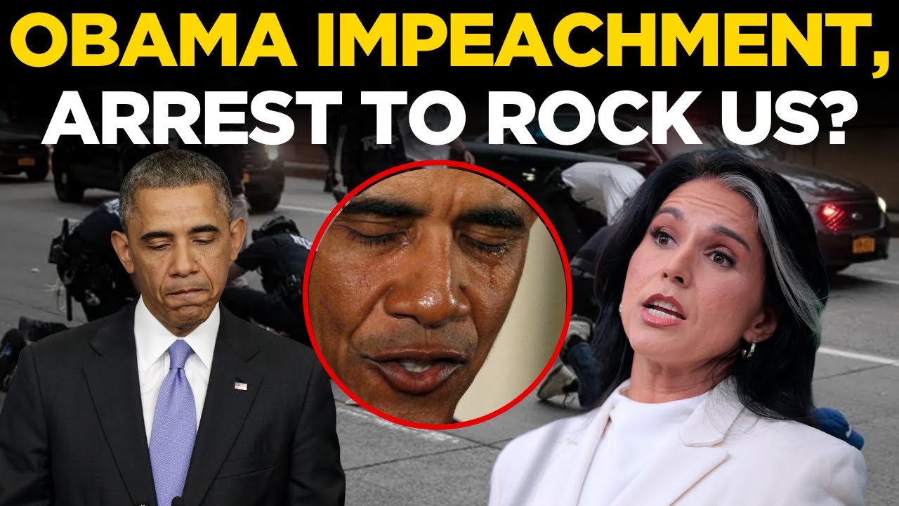 Obama Impeachment LIVE | America In Shock, Obama Arrest & Impeachment ...