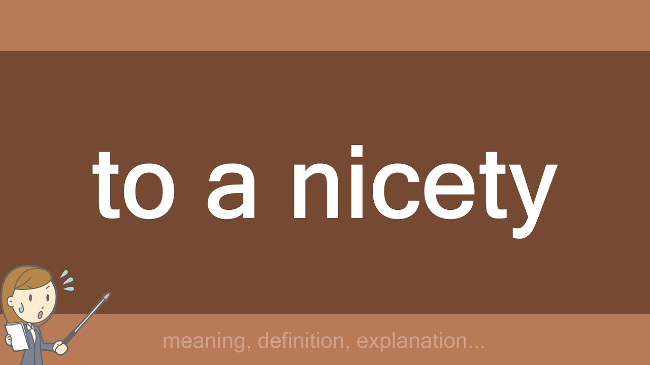 To A Nicety YouTube to-a-nicety-youtube