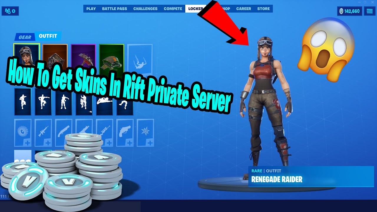 HOW TO GET SKINS IN RIFT PRIVATE SERVER [2022] - YouTube