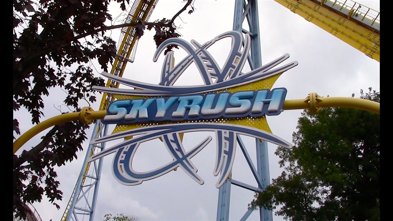 Skyrush Review Hersheypark Intamin Hyper Coaster - YouTube