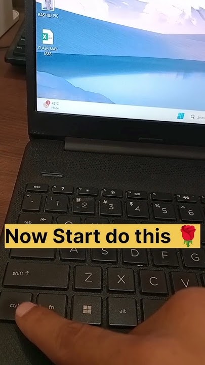 Computer मैं बिना Mouse के Folder Kese Banayen🥰💞How to create folder in computer🥰 Excel tips ...