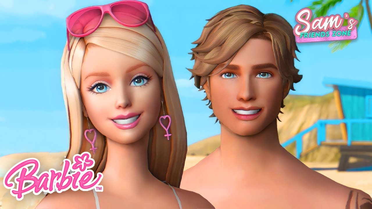 Barbie - Sam's Friends Zone ™ - Praia dos Sonhos - EP 03 #Barbie - YouTube