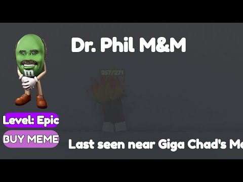 How to get DR PHIL M&M in FIND THE MEMES Roblox - YouTube