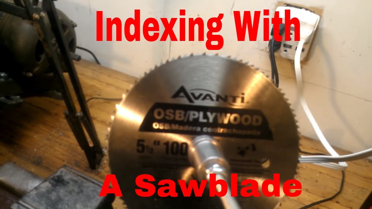 Atlas 12" lathe and indexing tool - YouTube