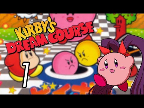 AtK - Kirby's Dream Course [1] 1-1 to 1-6 - YouTube