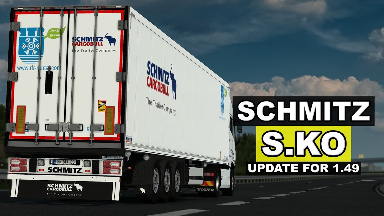 |ETS2 1.49| Schmitz S.KO by JUseeTV & obelihnio - YouTube