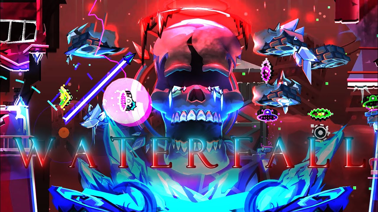 A new top 40?! | Waterfall (Extreme Demon) by CherryTeam | Geometry ...