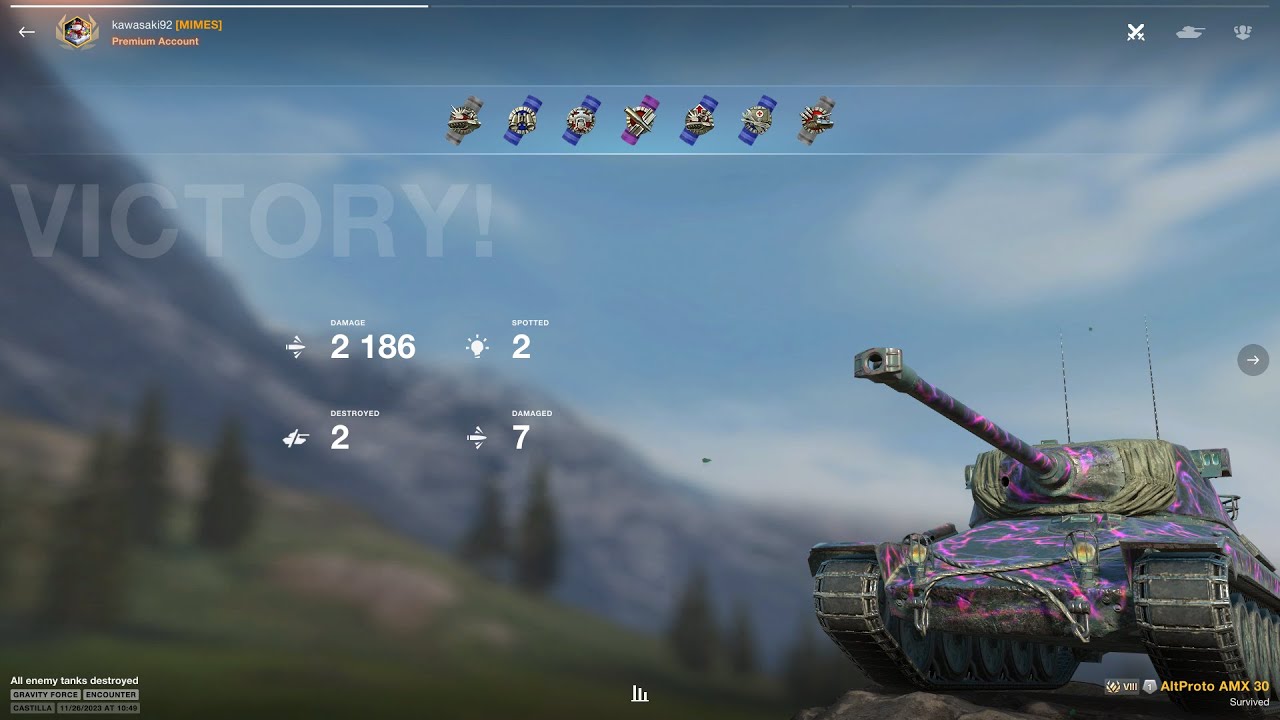 Wotb gameplay + festive container opening ( READ DESC ) - YouTube