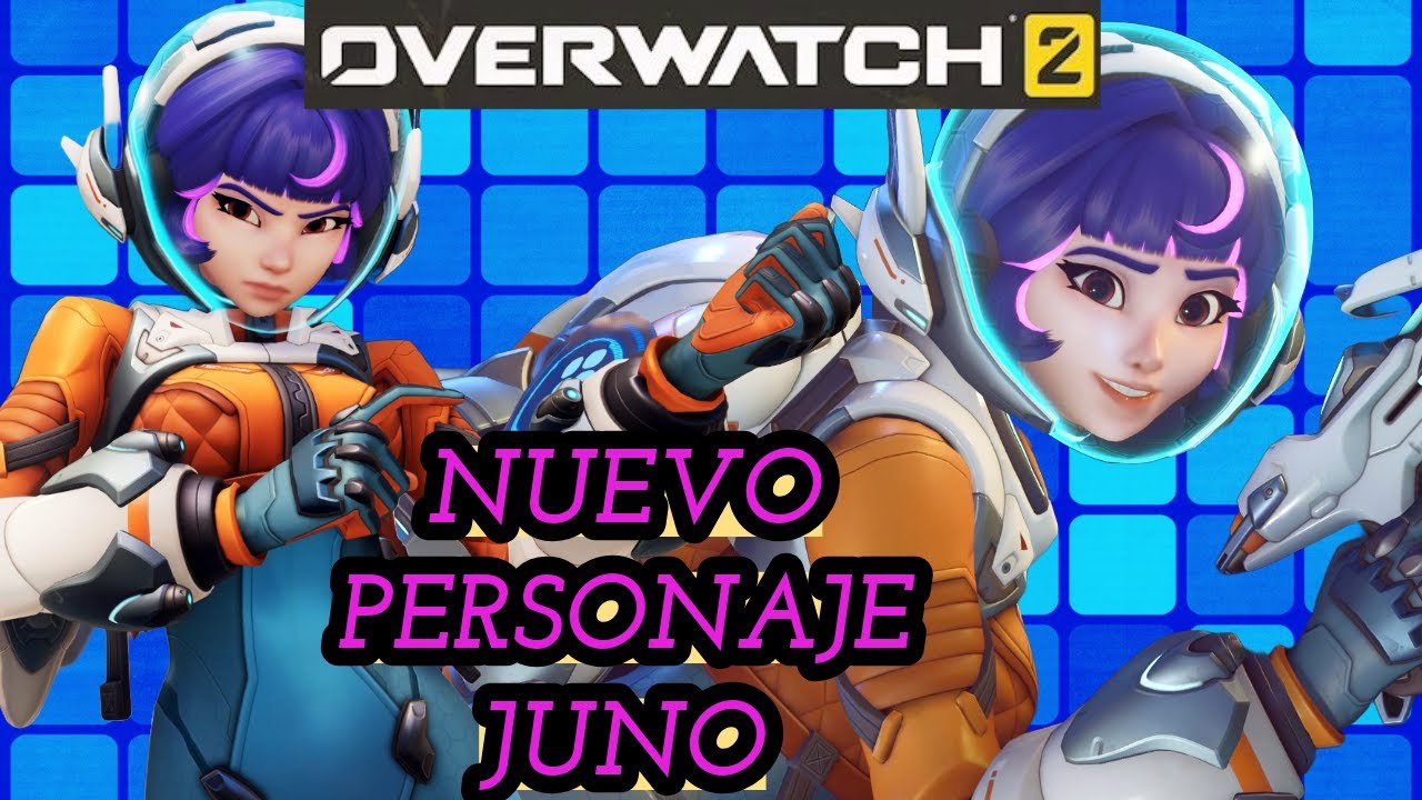 OVERWATCH 2 REACCIONANDO A (JUNO) NUEVO PERSONAJE Y EXPLICANDO SUS ...
