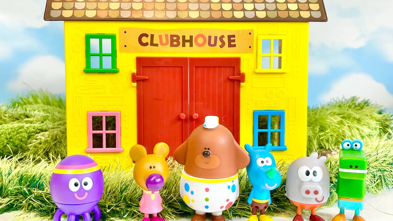 Hey DUGGEE CLUBHOUSE Squirrels Sharing Toys Collection and Story Time ...