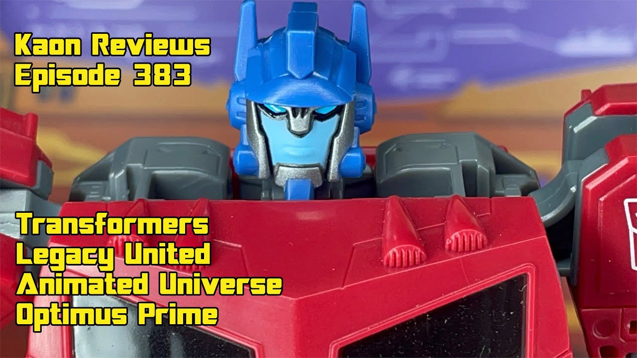 Transformers Legacy United Animated Universe Optimus Prime (KAON ...