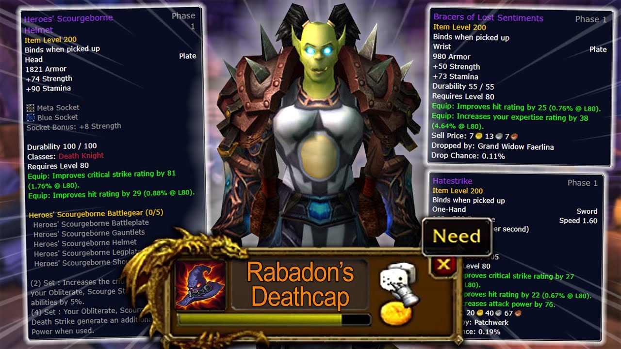 INSANE Amounts of Upgrades in Naxxramas! - YouTube