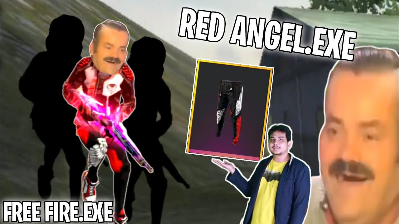 FREE FIRE.EXE - RED ANGEL.EXE - YouTube