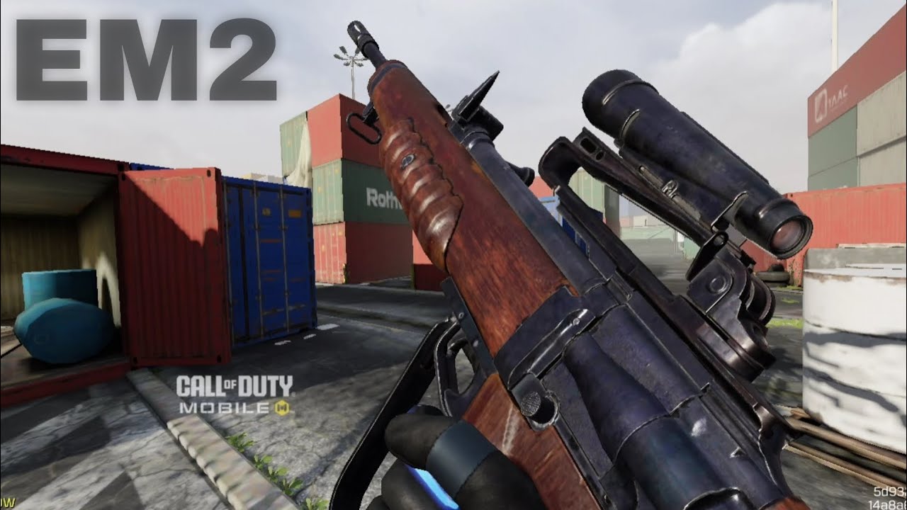 "EM2" Gun in Call of Duty: Mobile Full Gameplay 60 FPS (2025) - YouTube