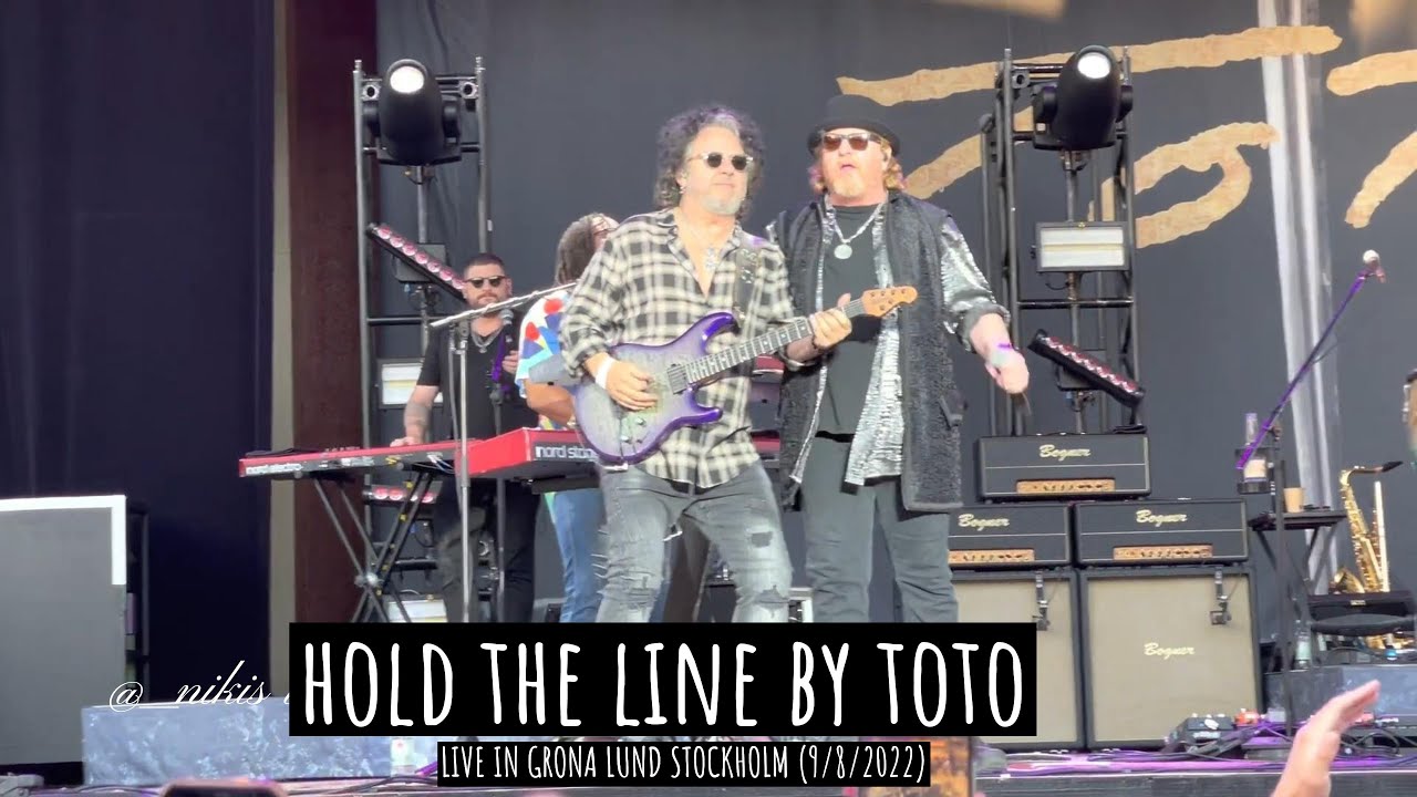 Hold The Line by Toto (Live in Stockholm 2022) - YouTube