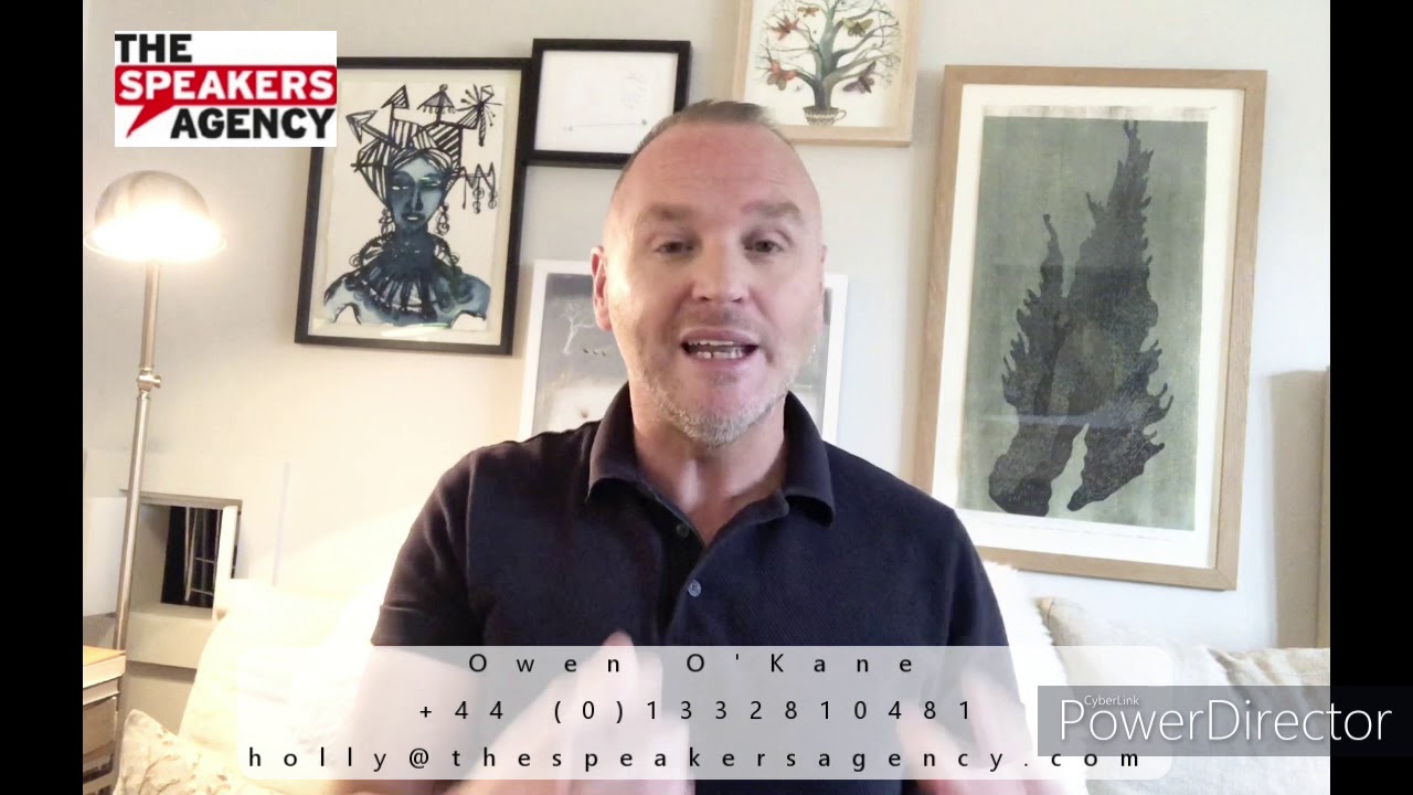 Owen O'Kane - Psychotherapist and Sunday Times Best Selling Author ...