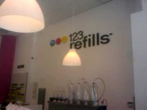 123 Refills - behind the ink refill station - YouTube