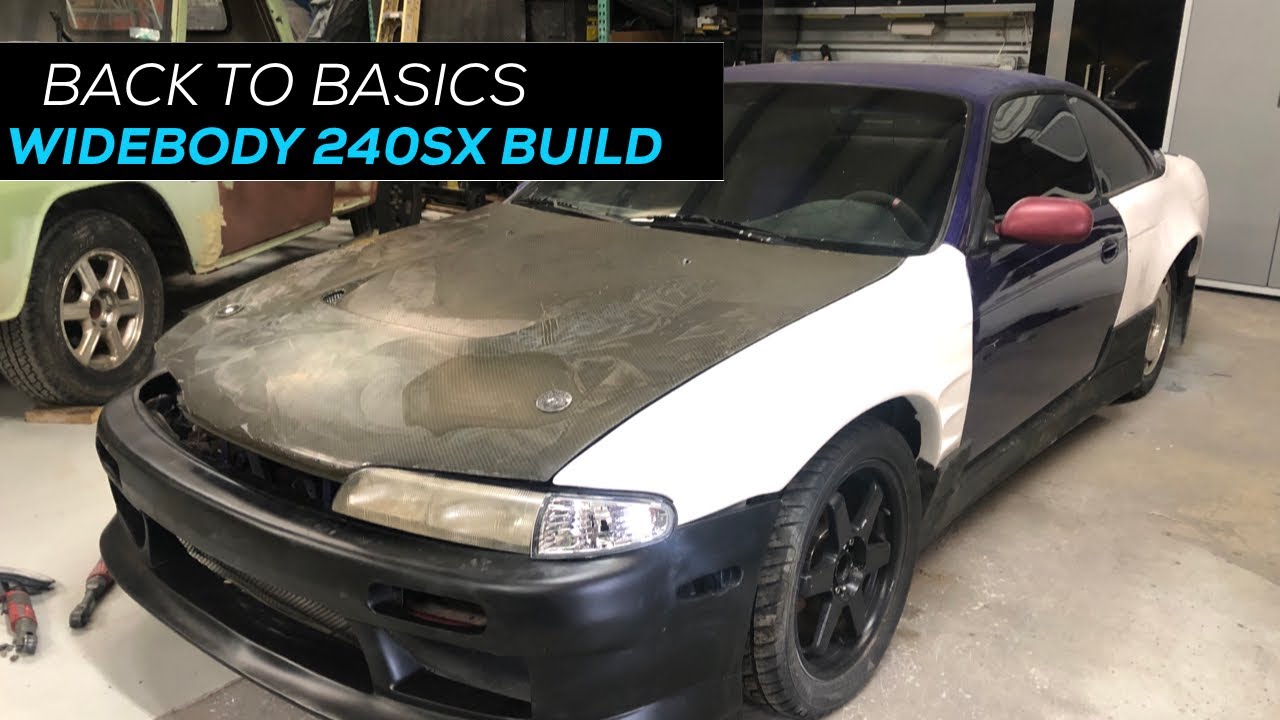 Pt.1 Widebody Nissan 240sx Build - YouTube
