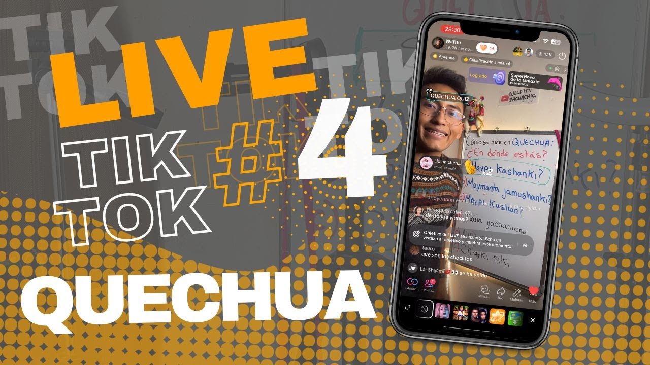 LIVE #4 | Conjugacion del verbo Kay en quechua | Live tik tok | Wilfitu ...