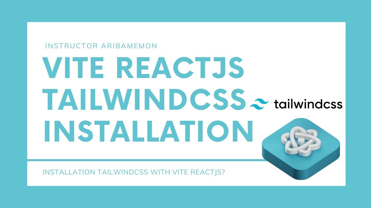 How to use Tailwind CSS in React with Vite | Install TailwindCSS in React with ViteJS for ...
