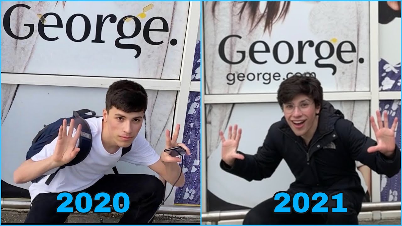 GEORGE RECREATED THE ICONIC PICTURE (ON THE IRL STREAM) - YouTube