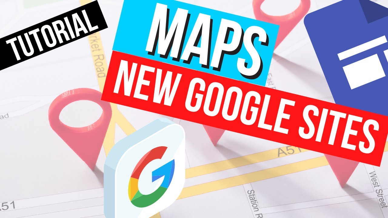 New Google Sites Map Tutorial | How To Use Google Sites - YouTube