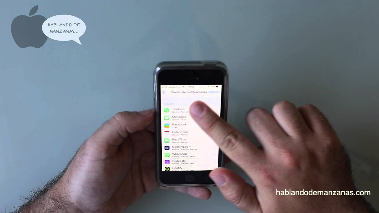 Todo sobre el Centro de Notificaciones en iOS en iPhone y iPad. Tutorial en español - YouTube