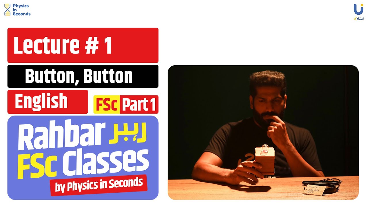 English - Button, Button - Lecture # 1 - FSc Part I - YouTube