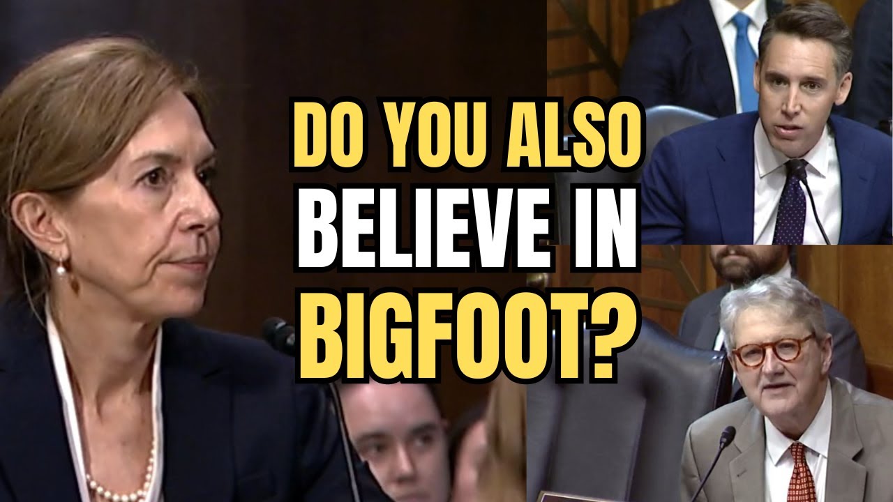 Josh Hawley and John Kennedy Expose LYING Radical Judge in Nomination ...