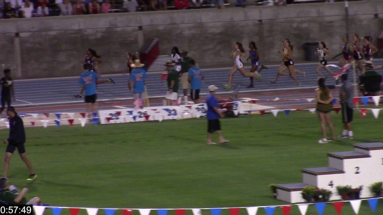 2016 California State Meet - Girls 800 meters - YouTube