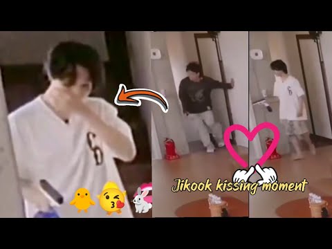 Jikook kissing \