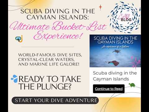 CayBlog - July 2026 Scuba diving in the Cayman Islands