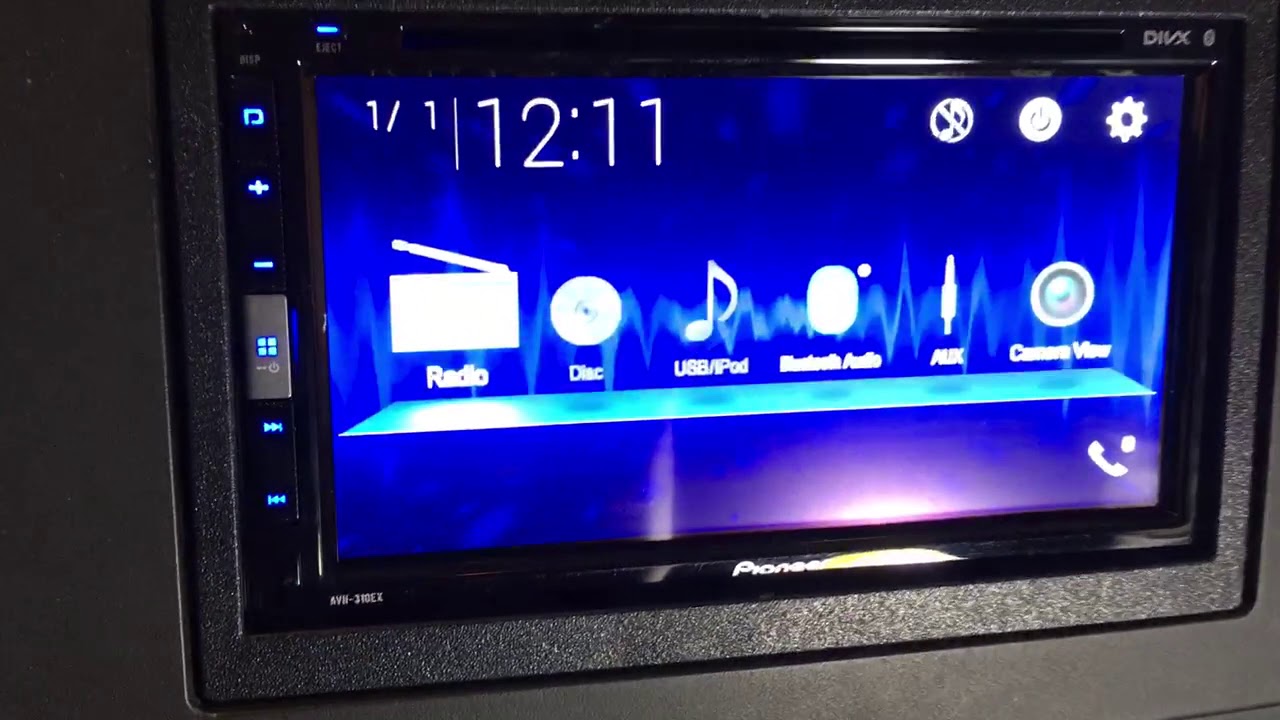 2013 Ford e-150. Econoline. Pioneer avh-310ex. Back up camera. R-s68 ...