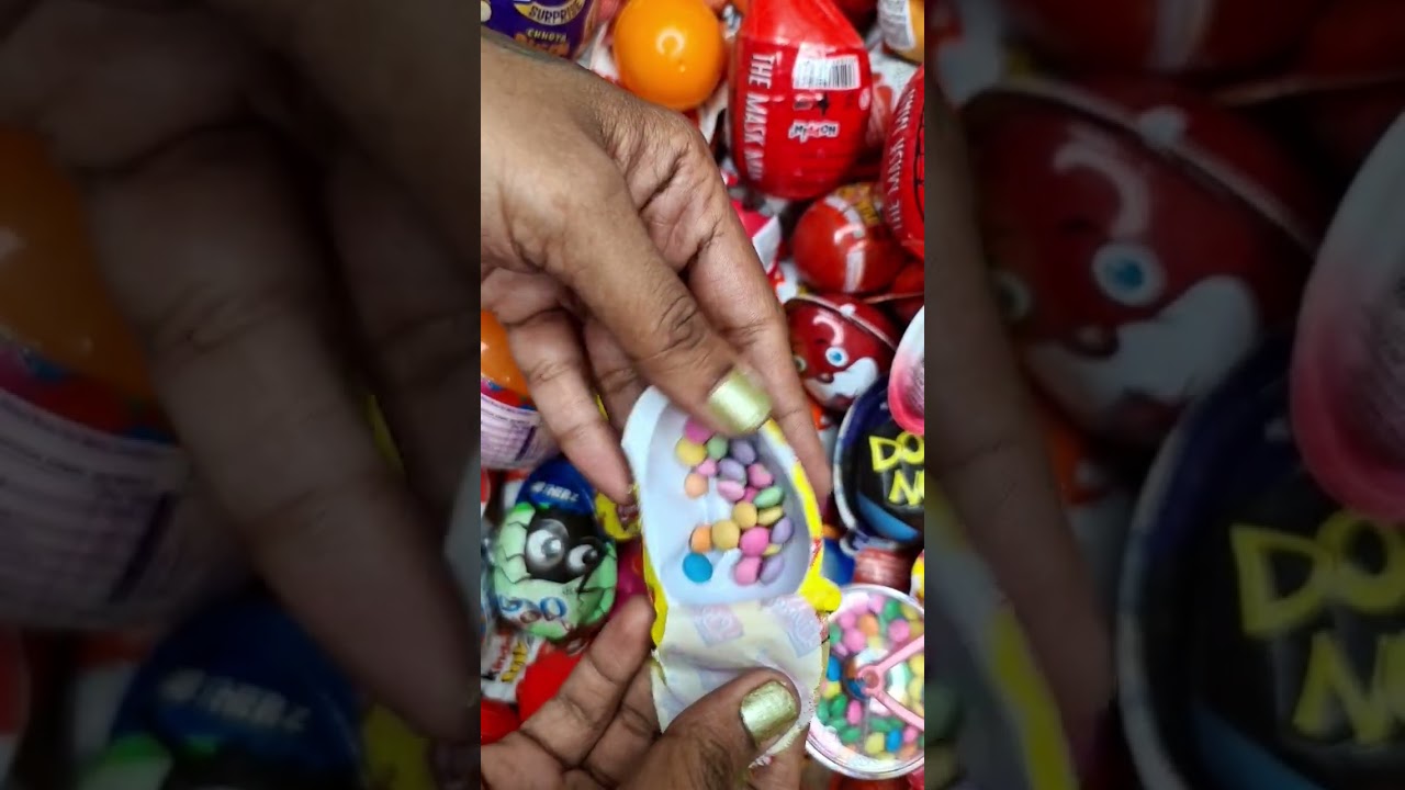 Some Lots of surprise candies and Satisfying opening #shorts - YouTube
