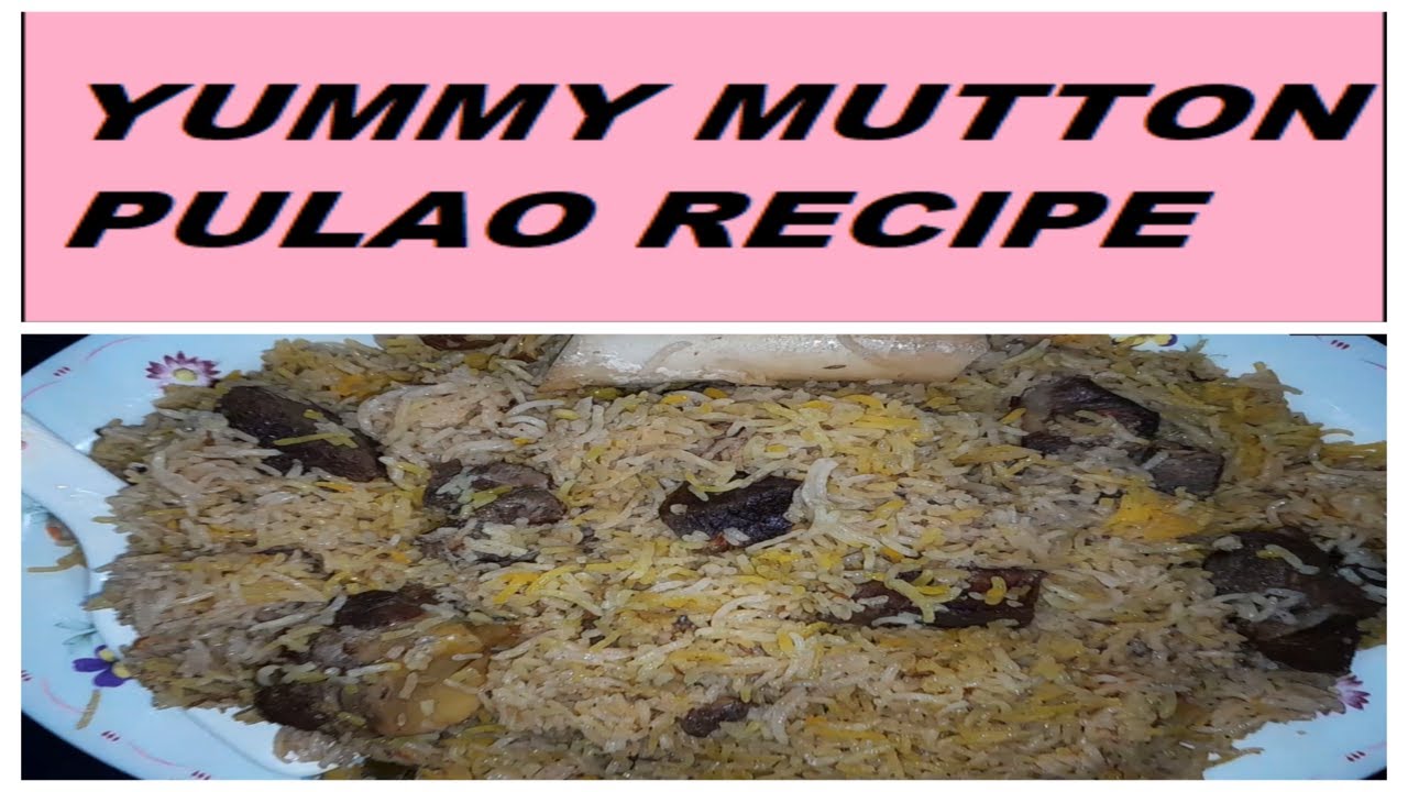 Yakhni Pulao | Mutton Yakhni Pulao | Goat meat pulao | Afghani pulao ...