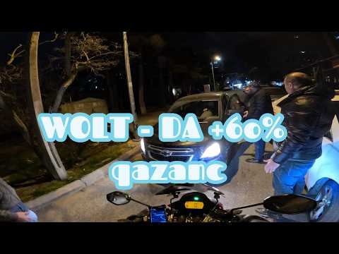 Woltda qazanc . Motosklet sən -  yol verməlisən mən  orucam #ilyasmotovlog 
