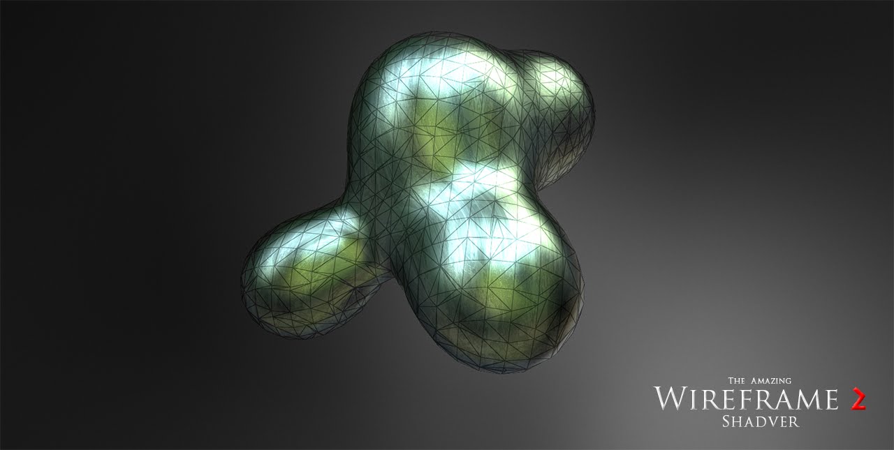 Wireframe Shader For Unity Runtime Generation Youtube
